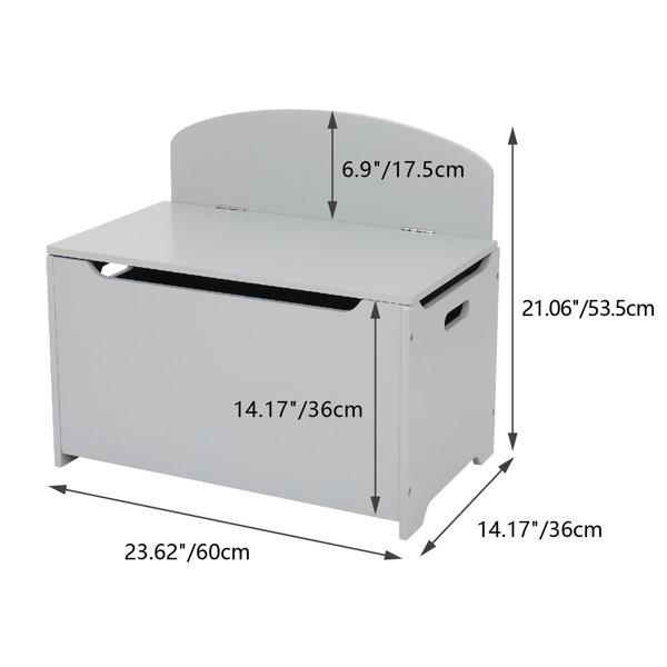 Harriet Bee Adalbern Harriet Bee Toy Storage Bench & Reviews | Wayfair